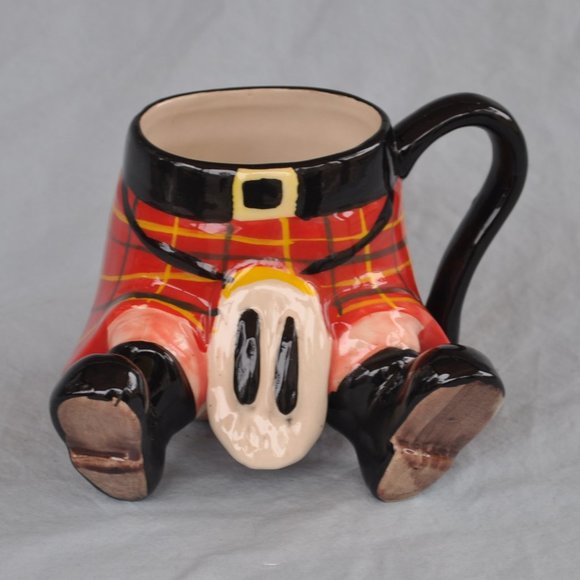 Dining | Cheeky Bottom Red Tartan Kilt Mug Scotland Highlands W713 ...
